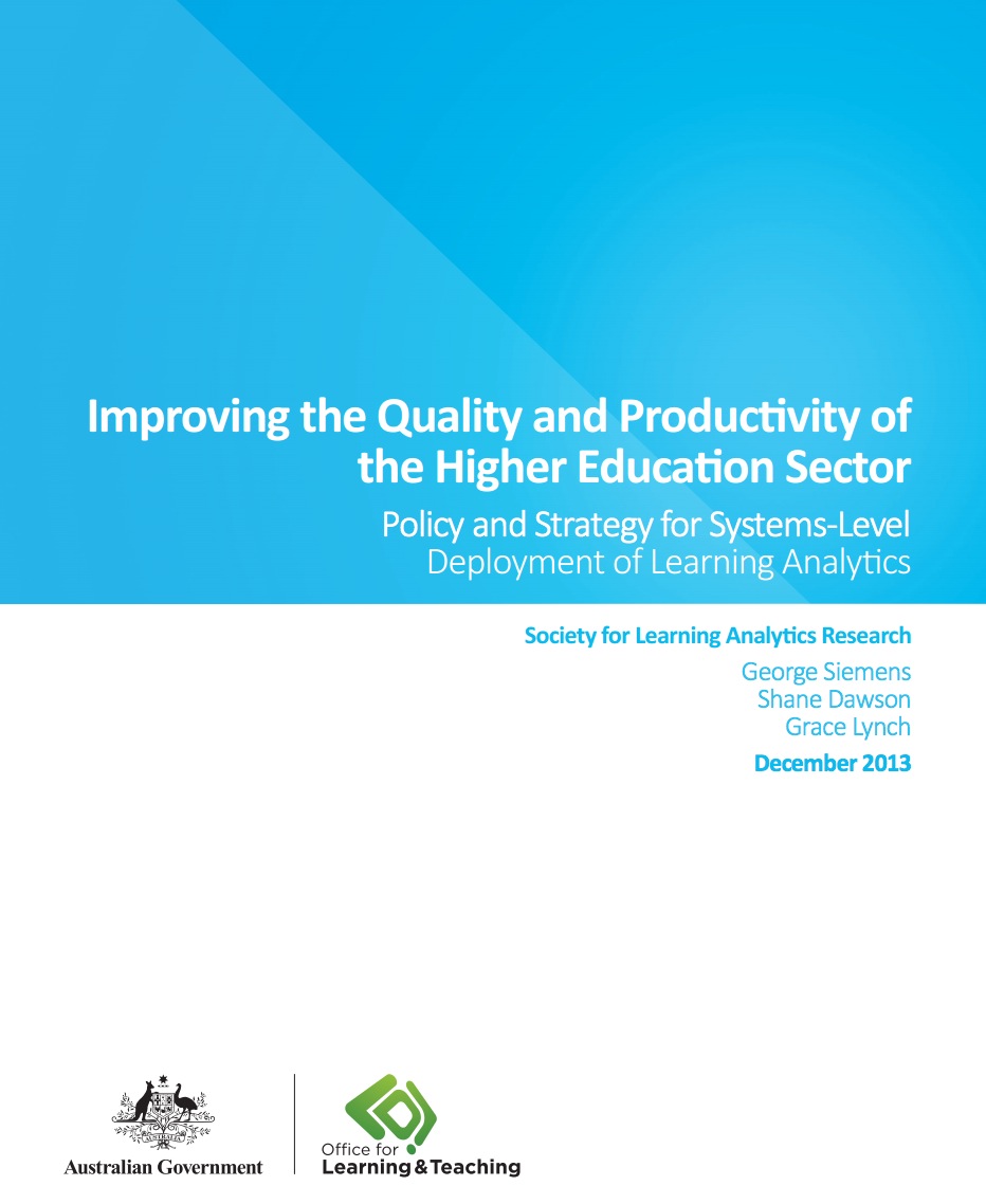 Improving the Quality and Productivity of the Higher Education Sector ...