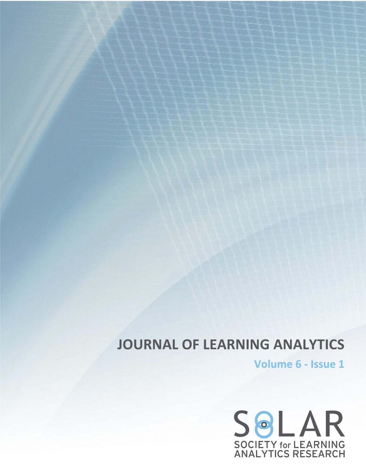 Journal of Learning Analytics - Society for Learning Analytics Research ...