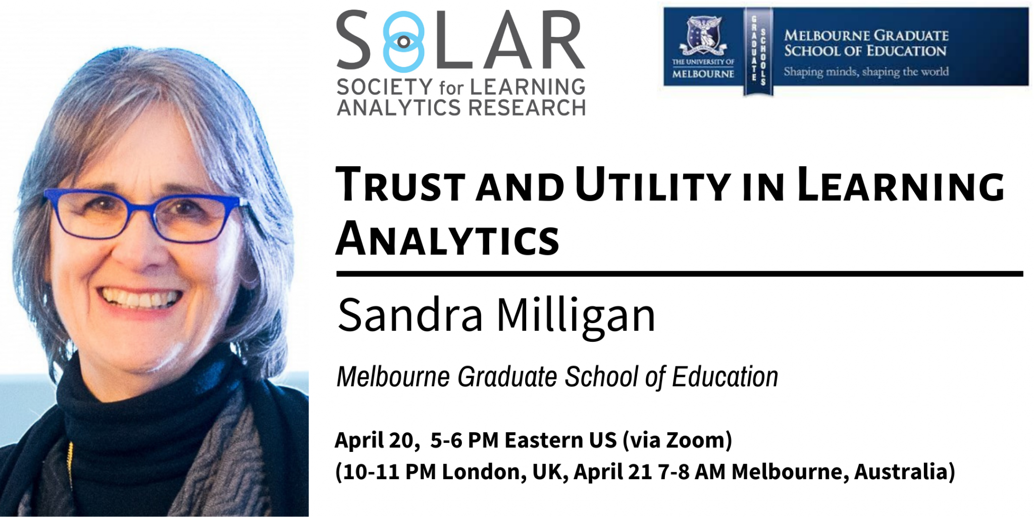 SoLAR Webinars - Society for Learning Analytics Research (SoLAR)